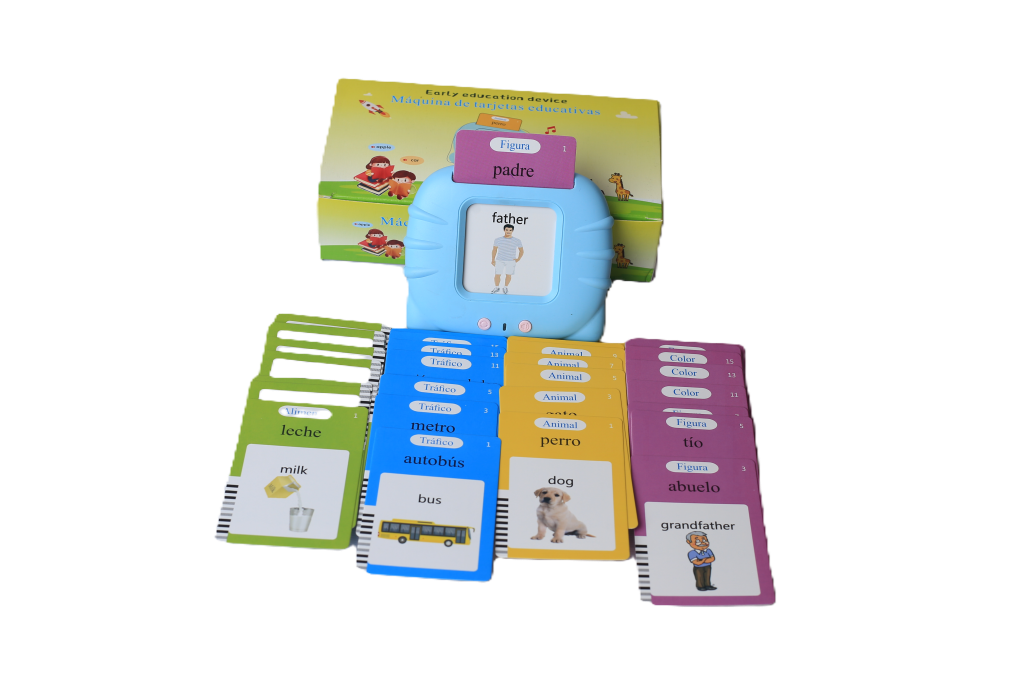 Interactive Language Learning Flash Card Machine for Kids - Oak Books ...